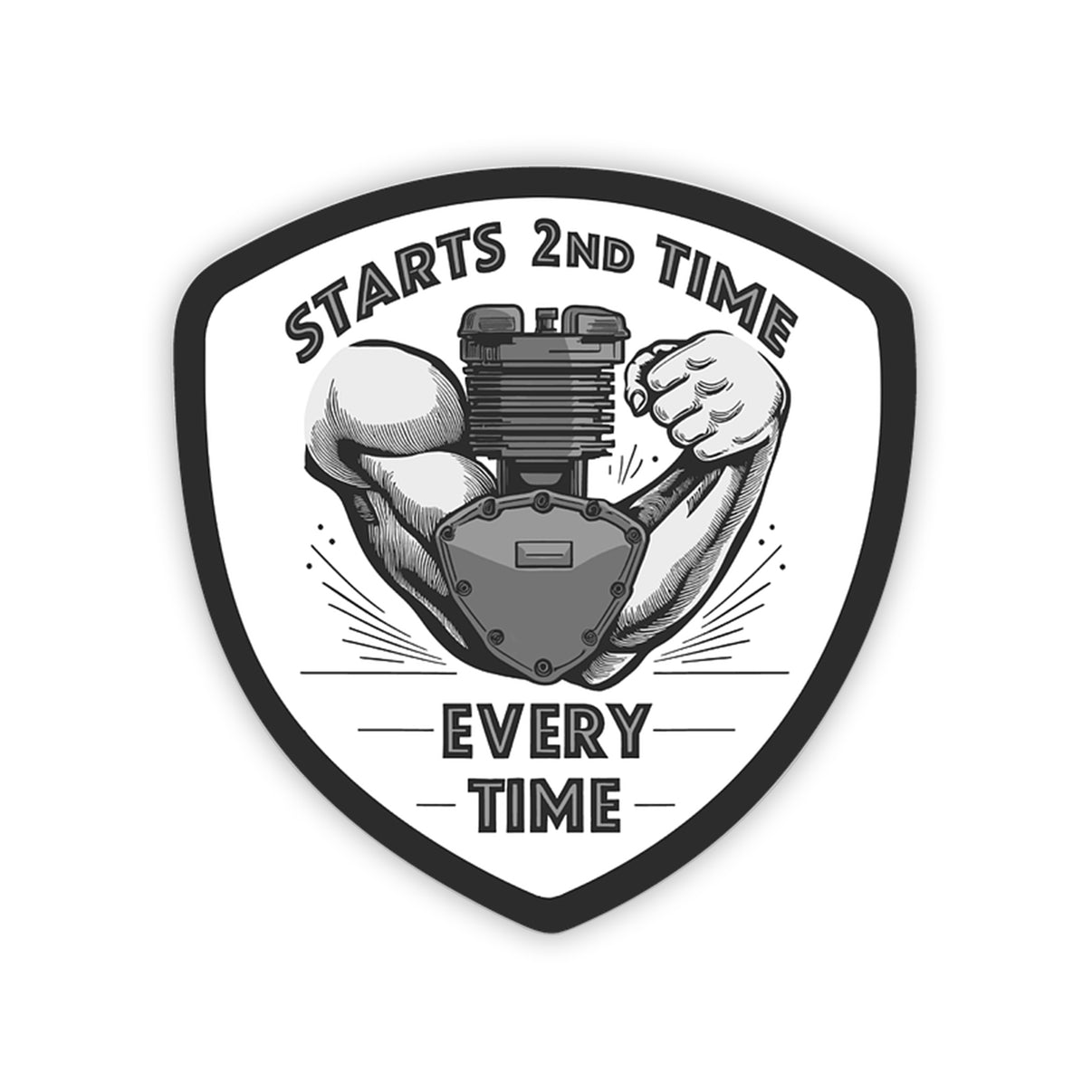 2nd Time Start Sticker – Classic Rides