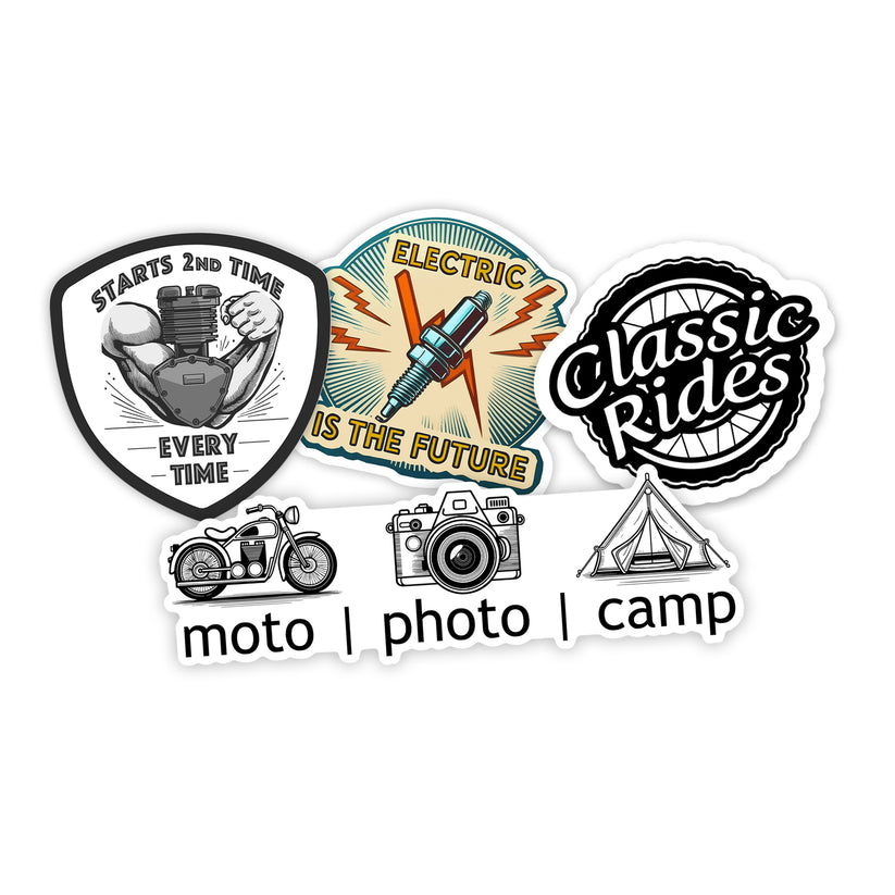Classic Rides Sticker Pack 1